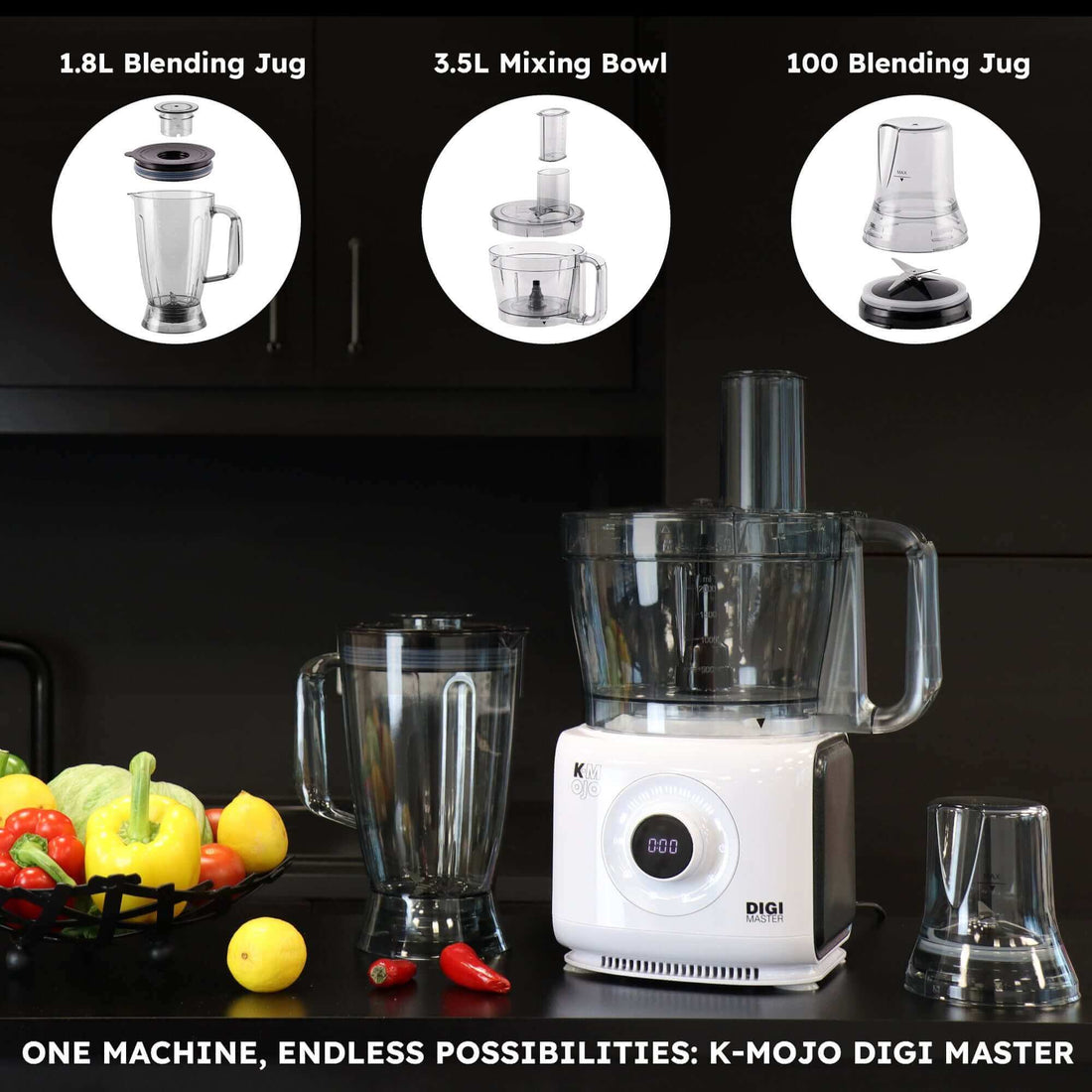 Home K-Mojo DigiMaster Food Processor