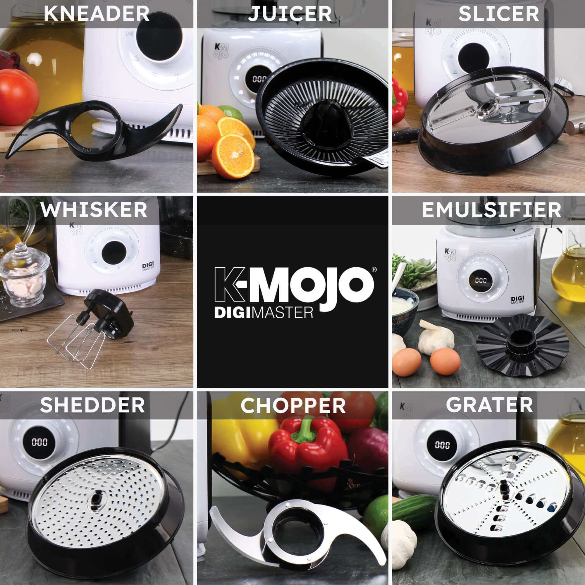 Home K-Mojo DigiMaster Food Processor